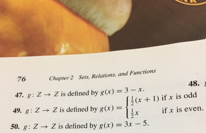 Solved For Number 50 Z Denotes The Set Of Integers