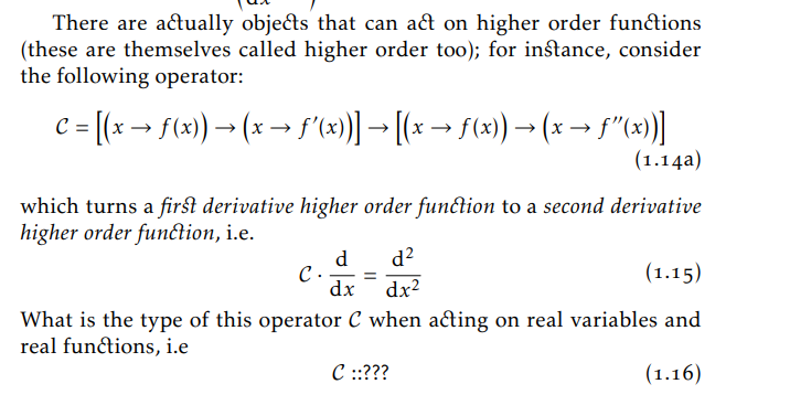 Solved There are actually objects that can act on higher | Chegg.com