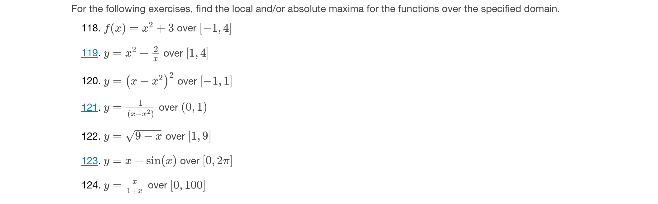 Solved For the following exercises, find the critical points | Chegg.com Solved For the following exercises, find the critical points | Chegg.com