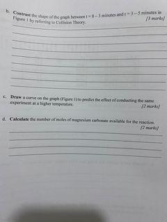 Solved Consider the reaction between magnesium carbonate; | Chegg.com