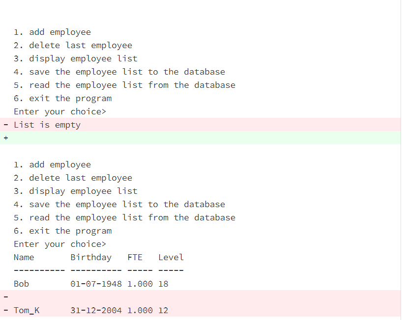 Solved Enter name>Enter birthday: day>Enter birthday: | Chegg.com