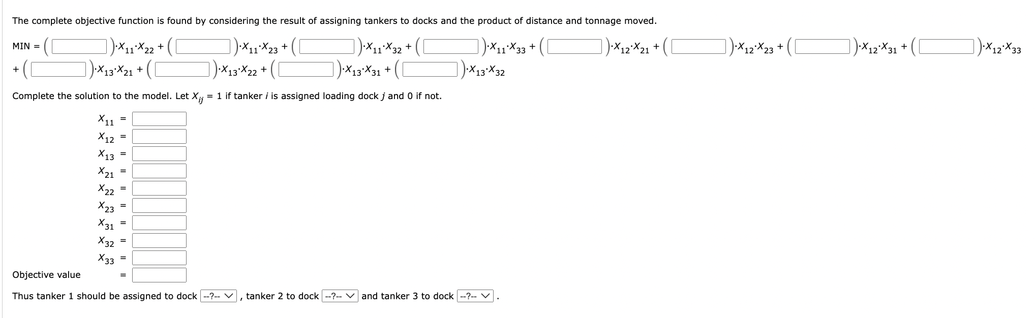 The port of Lajitas has three loading docks. The | Chegg.com