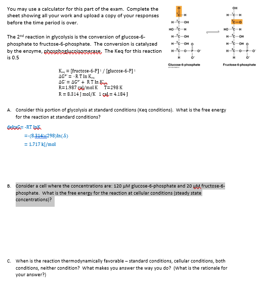 Solved You may use a calculator for this part of the exam. | Chegg.com