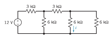 [Solved]: 7. Determine the value of the current i in followi