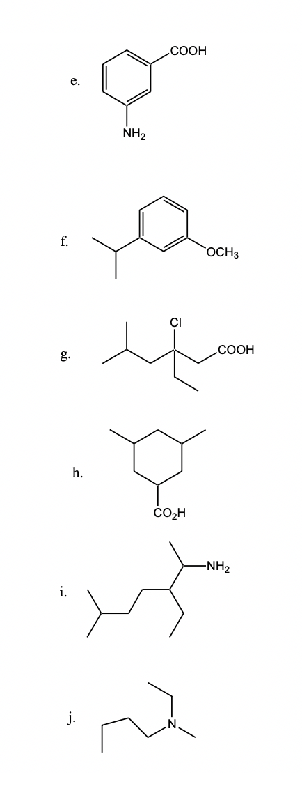 Solved COOH NH2 OCH3 COOH CO2H -NH2 | Chegg.com
