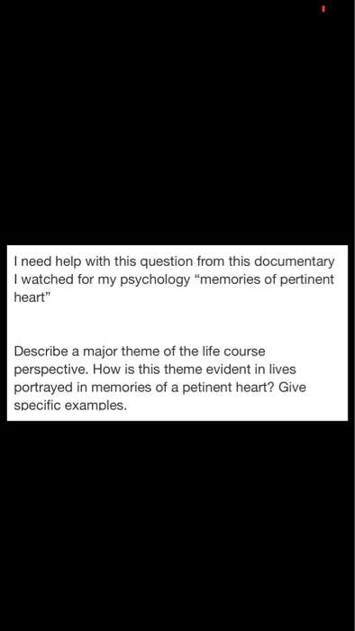 I need help answering these psychology questions with | Chegg.com
