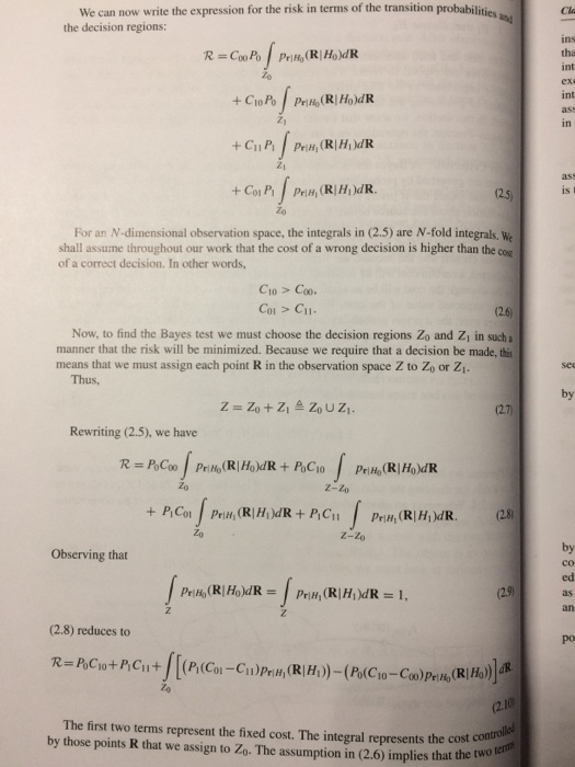 Solved The Problem Is From The Textbook Detection