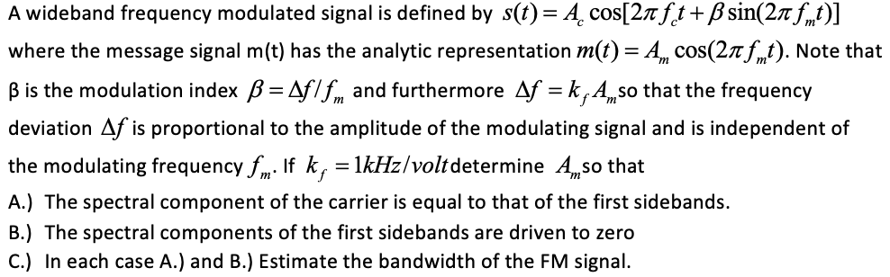 Solved Draw a block diagram for modulating and demodulating | Chegg.com