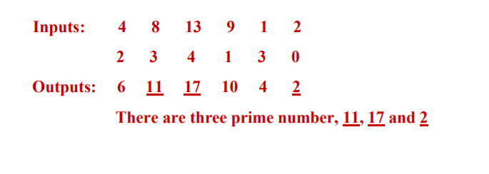 Solved C++: Write a main function to accept two integer | Chegg.com