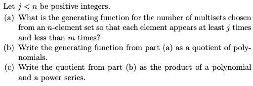 Solved Let j | Chegg.com