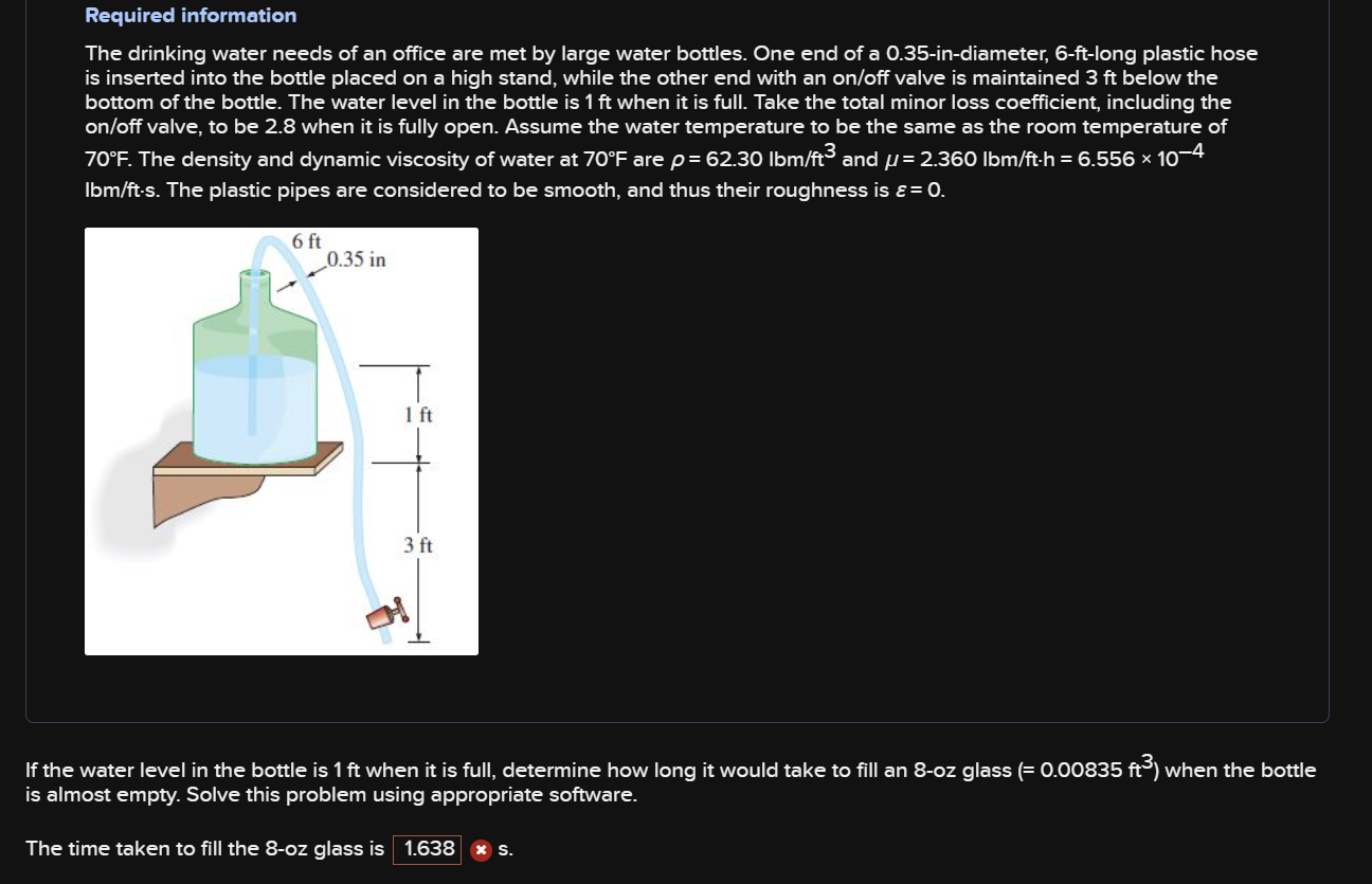 Solved The drinking water needs of an office are met by | Chegg.com
