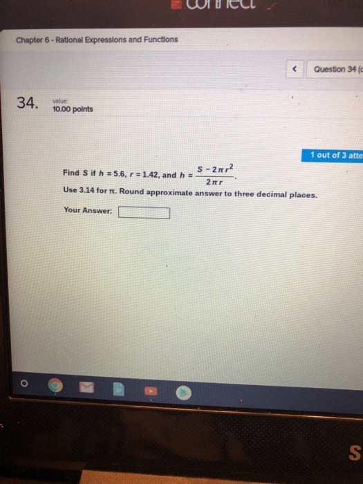 Solved Chapter 6-Rational Expressions and Functions Question | Chegg.com