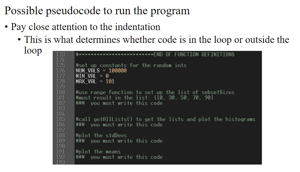 Project 5 Problem to solve - Modify the code that was | Chegg.com
