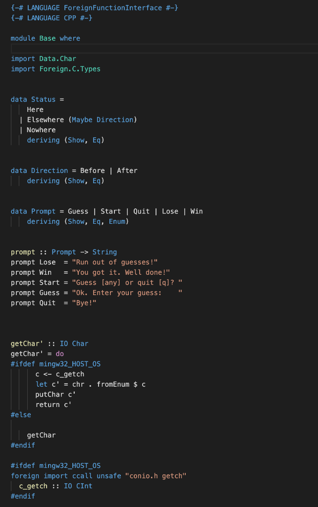 Solved Haskel need to be done on Haskell The aim of this | Chegg.com