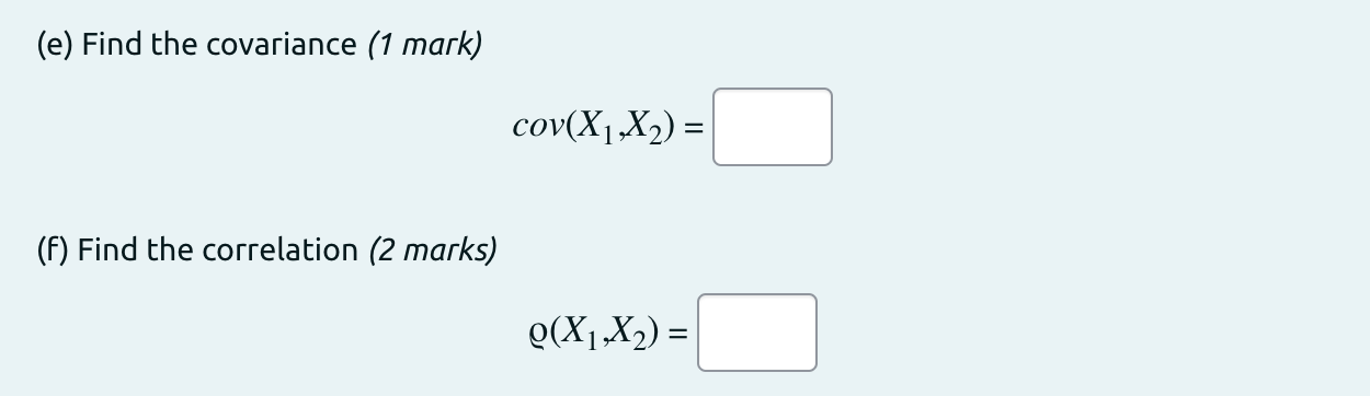 Solved X1 Q2. Suppose that the discrete random vector has | Chegg.com