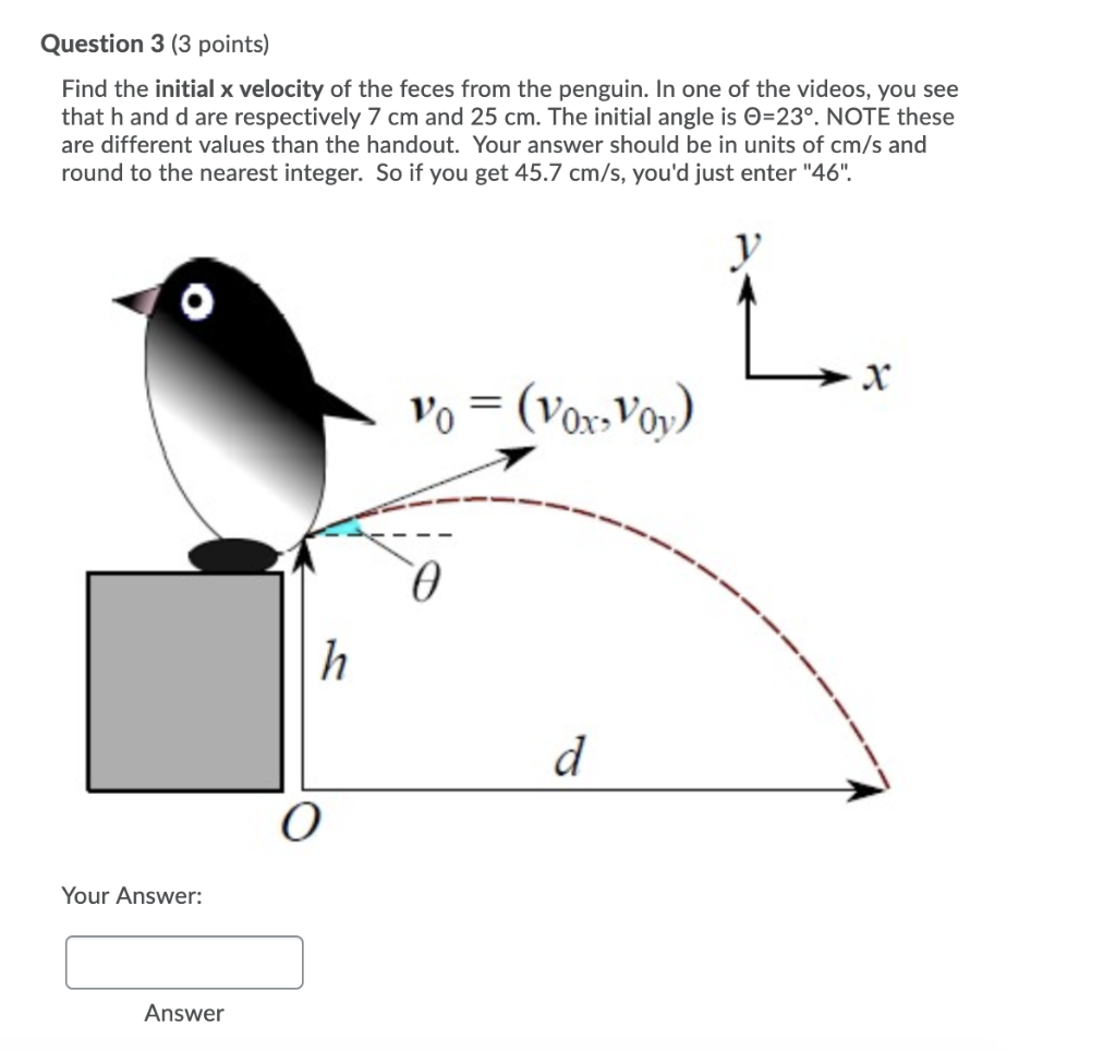 Solved Question 1 (2 points) If an object is shot up with an | Chegg.com