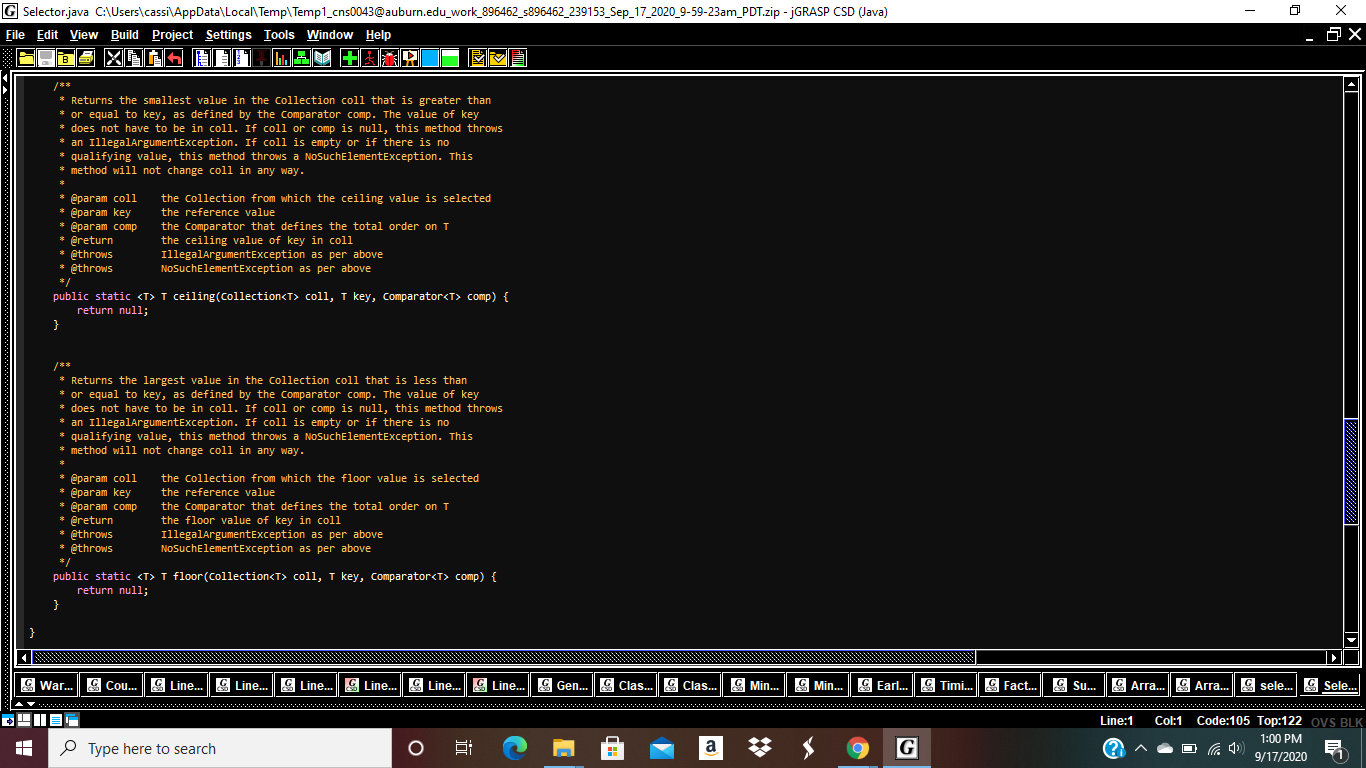 Solved Collection Selector Problem Overview This assignment | Chegg.com