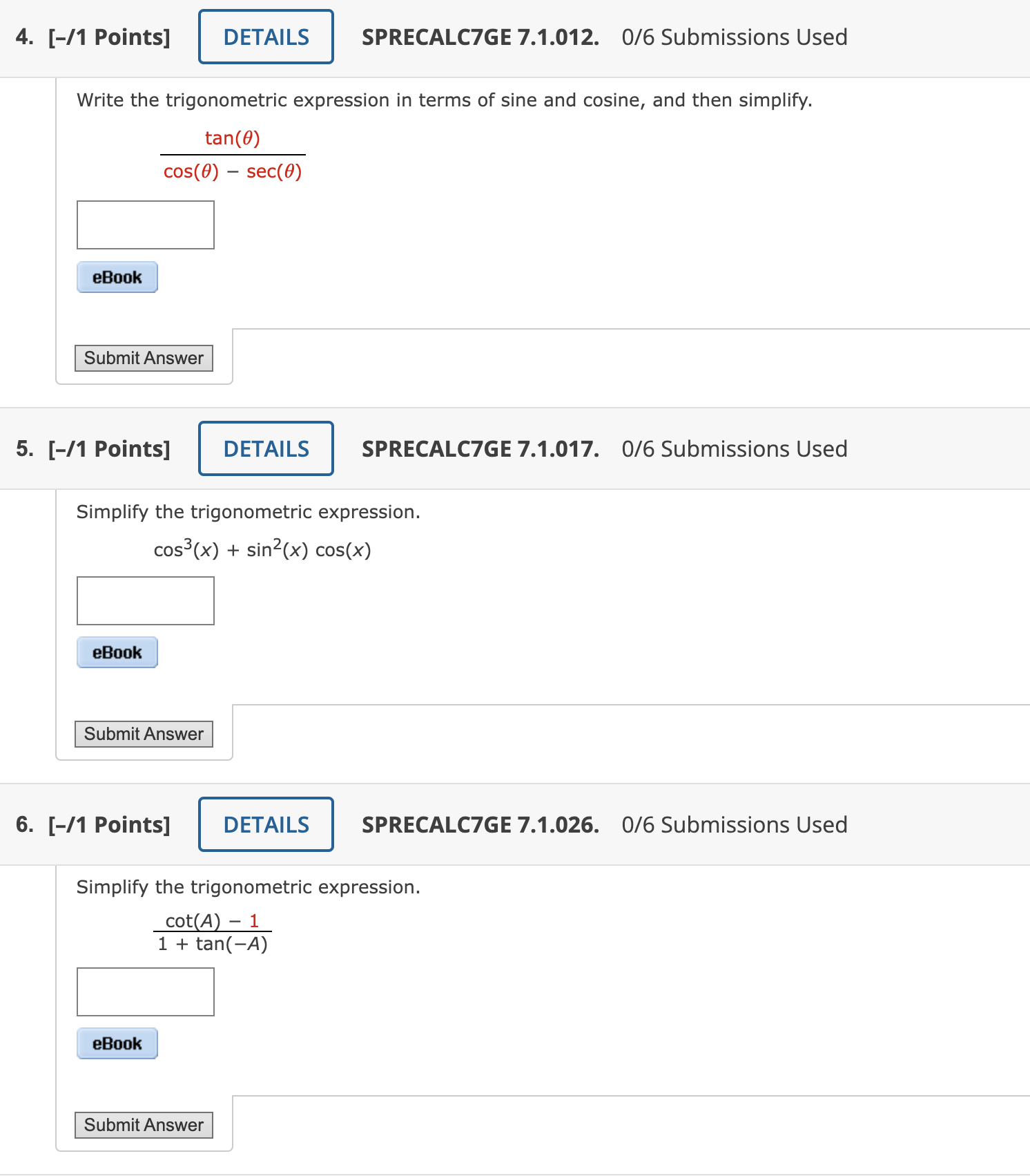 Solved Write the trigonometric expression in terms of sine | Chegg.com