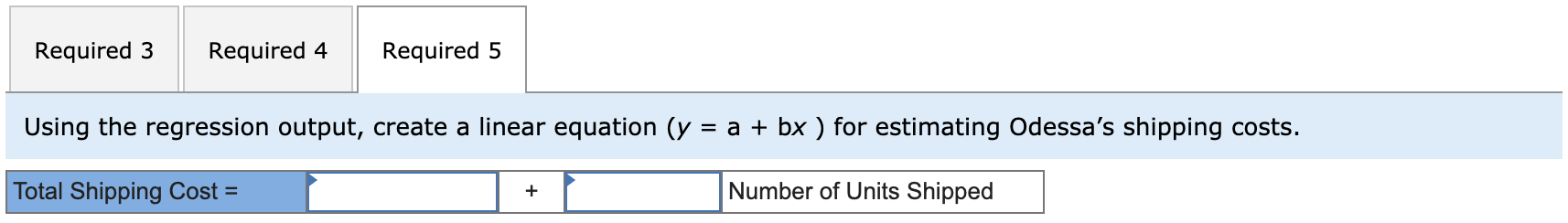 Solved E5-12 (Algo) Estimating Cost Behavior Using | Chegg.com