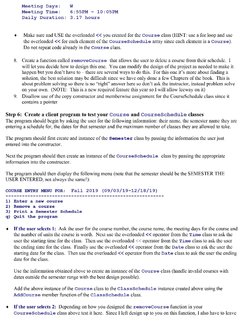 Solved Step 1: Modify the Time Class Take the Time class | Chegg.com