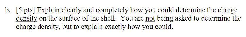 Solved [15 points] A thin, insulating, spherical shell with | Chegg.com