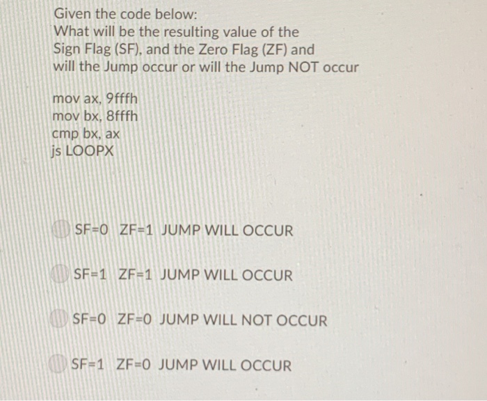 Solved Given the code below: What will be the resulting | Chegg.com