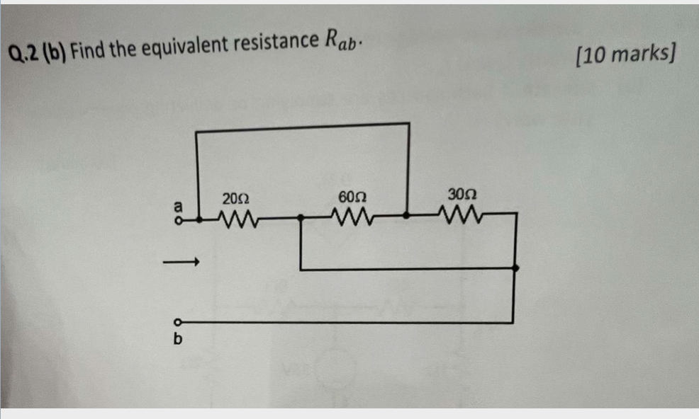 Solved Q.2 (a) Use the circuit reduction to find the value | Chegg.com