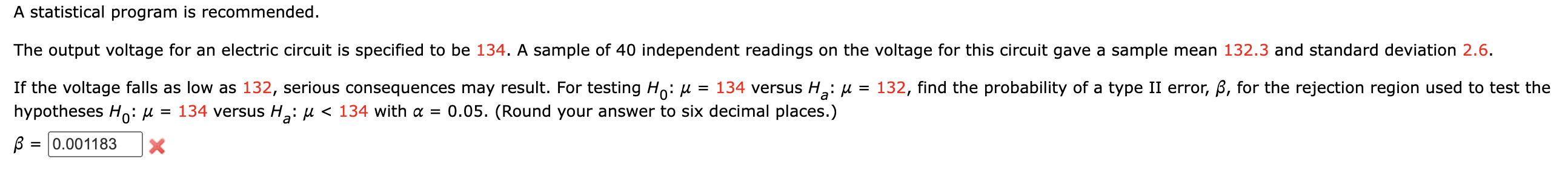 Solved A statistical program is recommended. hypotheses | Chegg.com