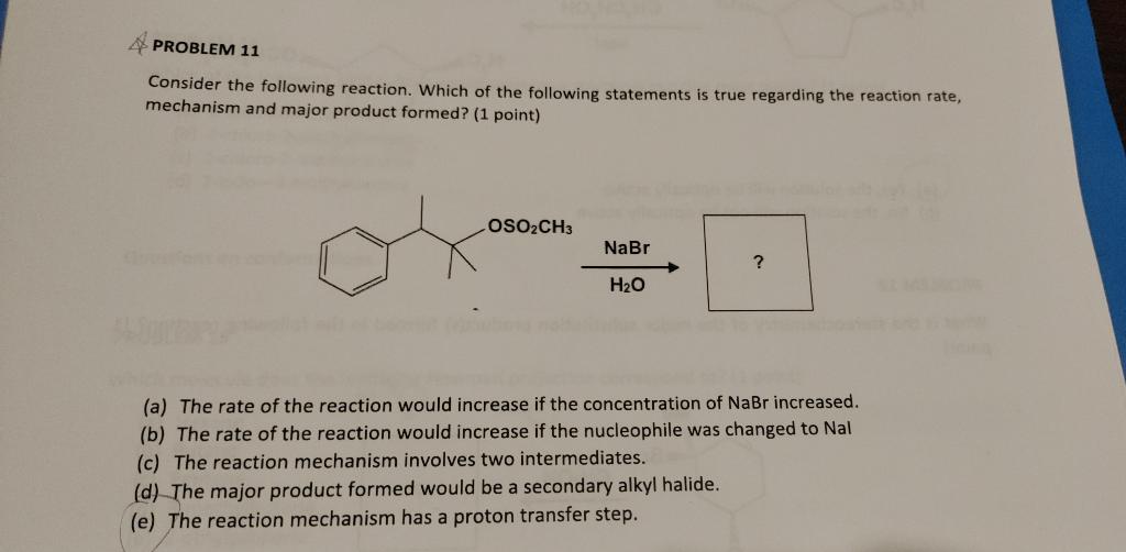 Solved Consider the following reaction. Which of the | Chegg.com Solved Consider the following reaction. Which of the | Chegg.com