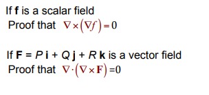 Solved Proof that ∇×(∇f)=0 If F=Pi+Qj+Rk is a vector field | Chegg.com