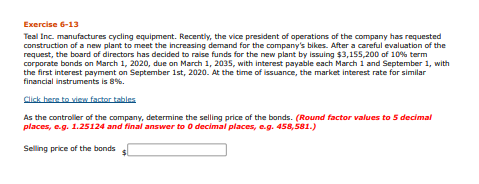 Solved Exercise 6-5 Using the appropriate interest table, | Chegg.com
