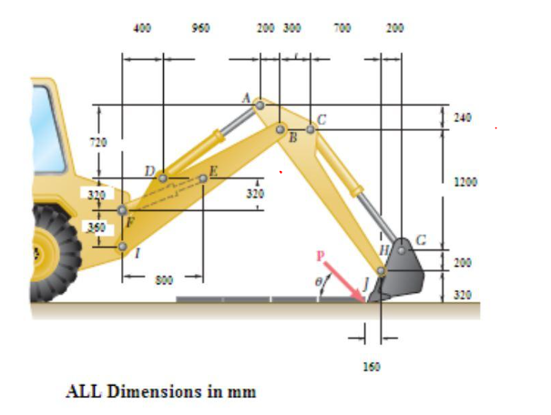 Solved The motion of the bucket shown is controlled by the | Chegg.com