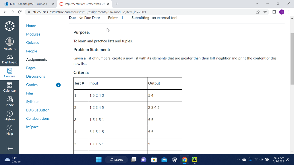 Solved Given a list of numbers, create a new list with its | Chegg.com