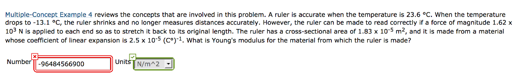 Solved A ruler is accurate when the temperature is 23.6 °C. | Chegg.com