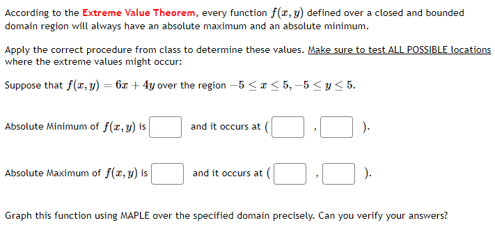 Solved According to the Extreme Value Theorem, every | Chegg.com