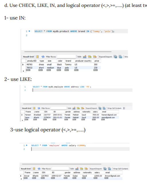 Solved Please I want a detailed explanation of each code | Chegg.com
