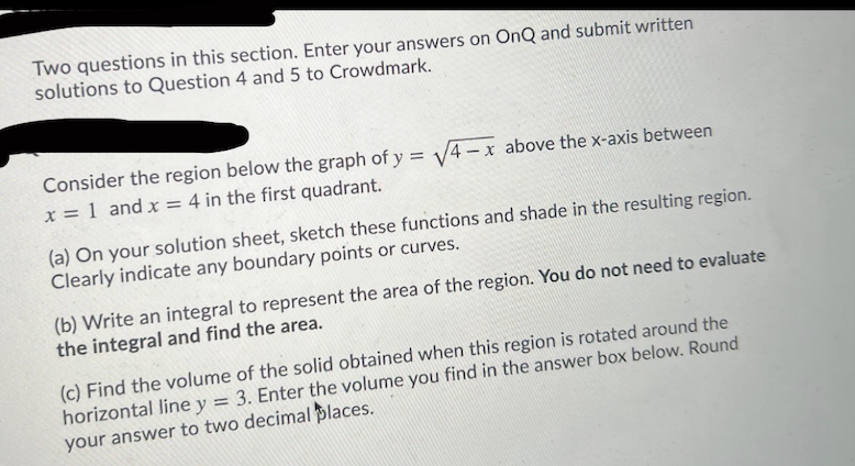 Solved Two questions in this section. Enter your answers on | Chegg.com