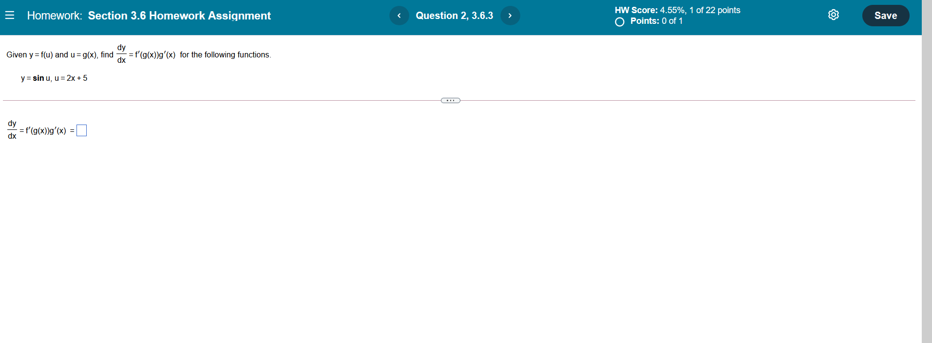 Solved Homework Section 3 6 Homework Assignment Question