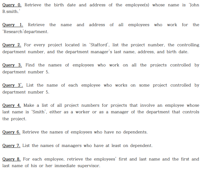 Solved For Company Schema Write The Following Query In