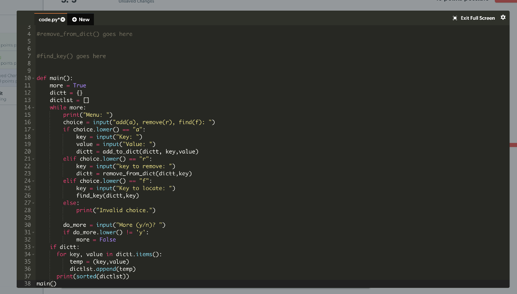 Solved Write 3 Functions In The Starter Code Below Such