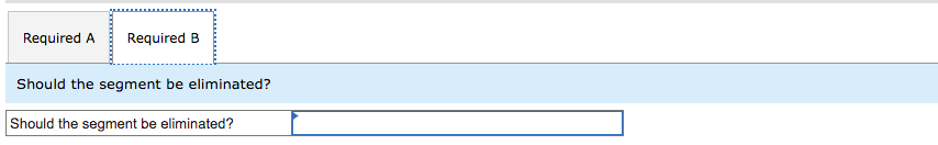 Solved QS 25-14 (Algo) Segment elimination LO P4 A segment | Chegg.com