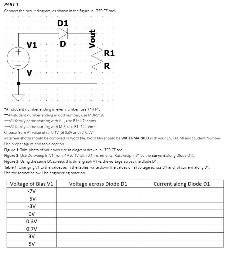 Solved Please answer the table(instruction in figure 4) | Chegg.com
