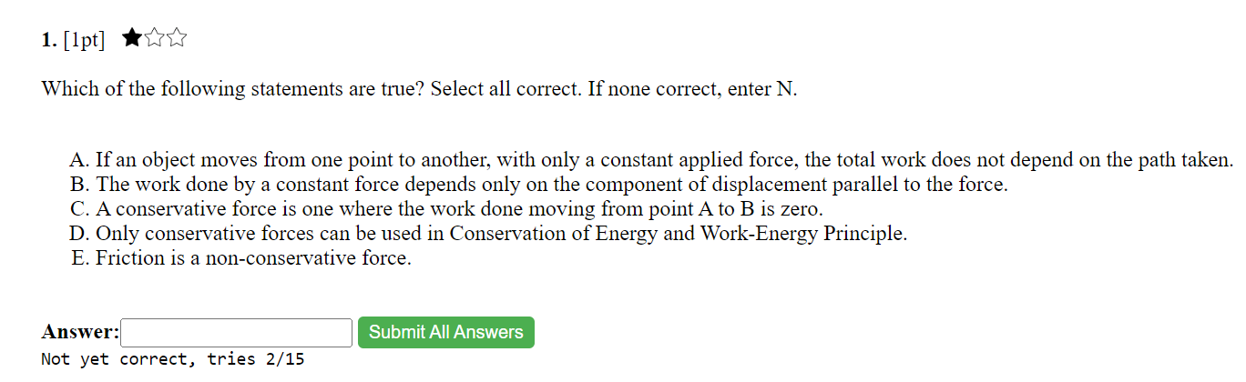Solved Which of the following statements are true? Select | Chegg.com