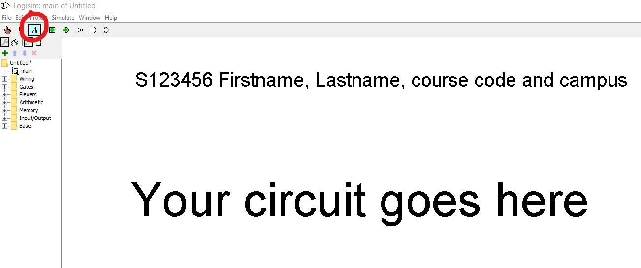 Using the Logisim circuit simulator, draw a working | Chegg.com