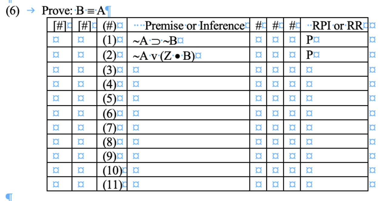 Directions: Complete following proofs using the Rules | Chegg.com