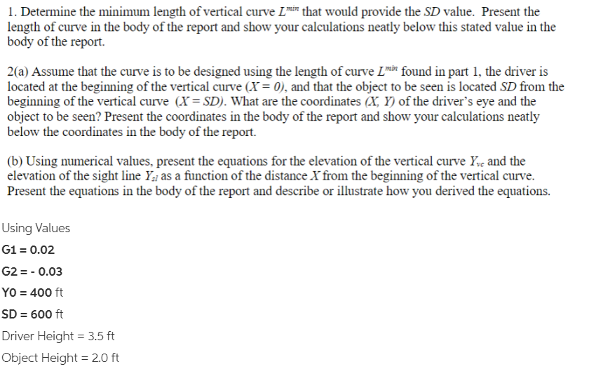 Length Of Vertical Curve Equations - Tessshebaylo