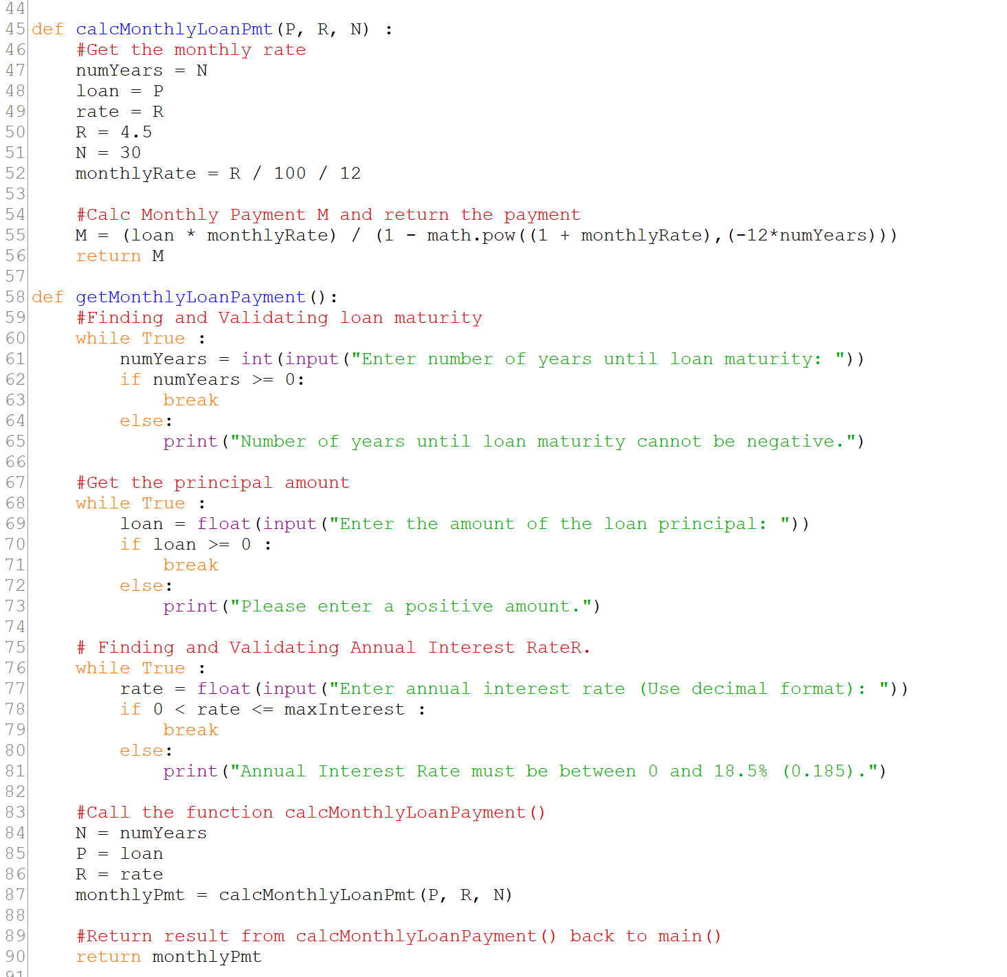 Solved \begin{tabular}{l|l} 1 & \\ 2 & import math \\ 3 & | Chegg.com