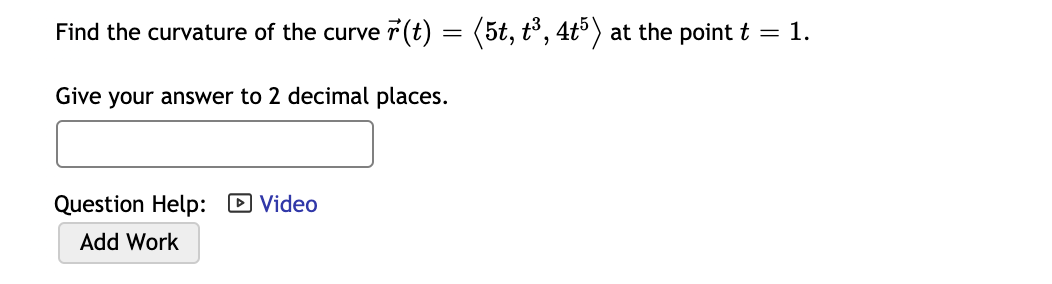 Solved Let F(t) = (4t5 – 4, 5e -2t, 2 sin( – 2t)) Find the | Chegg.com