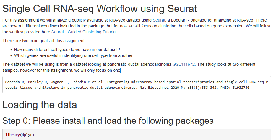 Solved For this assignment we will analyze a publicly | Chegg.com