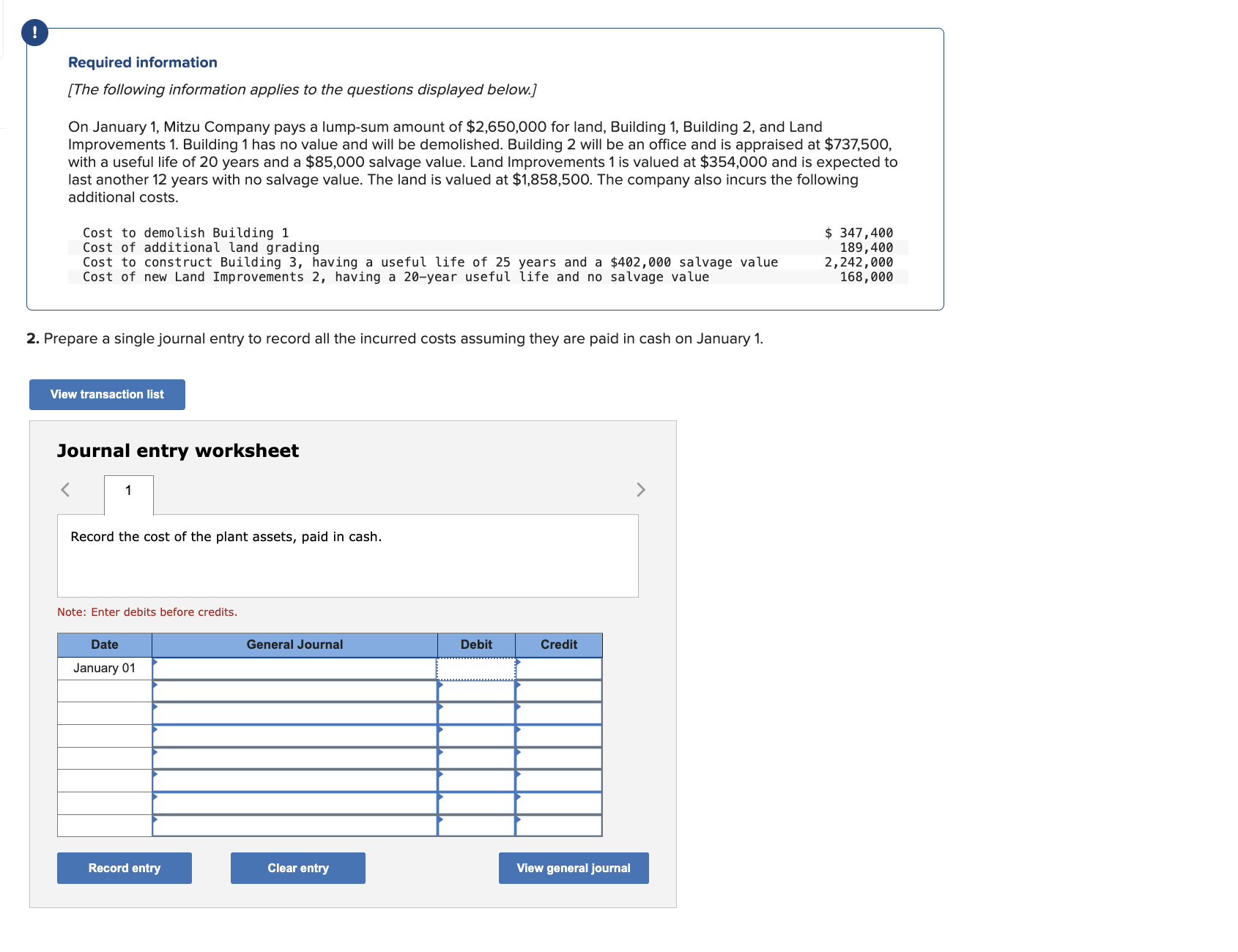 Solved Required information[The following information | Chegg.com